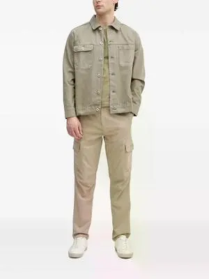 AERONAUTICA MILITARE Embroidered Logo Cargo Pants