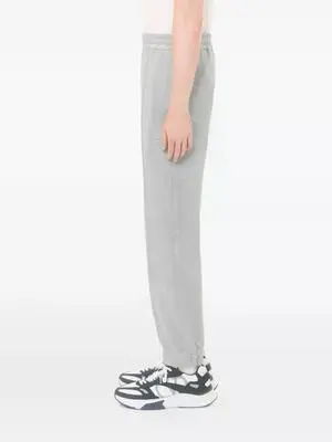 Valentino Garavani Cotton Jogging Trousers With Vlogo Embroidery - Grey
