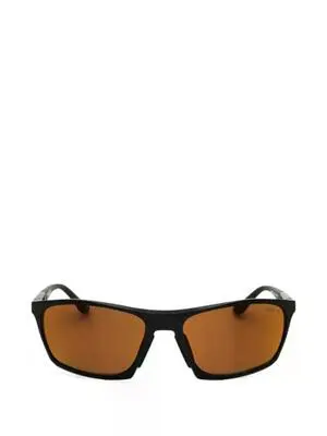 BMW EYEWEAR Rectangle-frame Sunglasses - Black