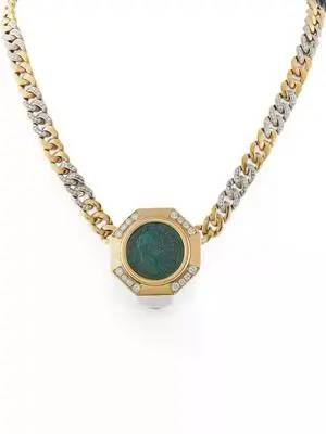 BVLGARI Monete Diamond Necklace - Gold