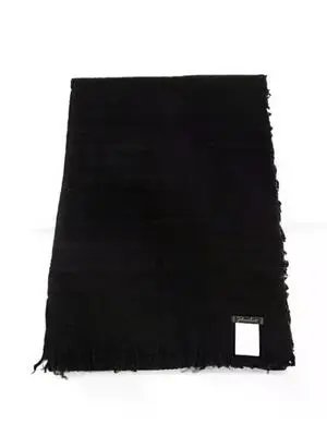Faliero Sarti Checked Frayed-edge Scarf