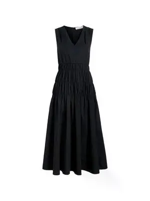 Proenza Schouler White Label Jenna Tiered Midi Dress