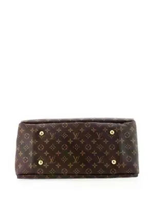 LOUIS VUITTON Artsy Monogram Canvas Mm Hobo Bag - Brown