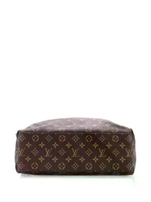 LOUIS VUITTON Tuileries Monogram Canvas Leather Hobo Bag - Multicolour
