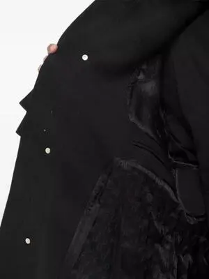 Off-White Hooded Drawstring-waist Parka