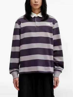 The North Face Rugby Polo Sweatshirt - Purple
