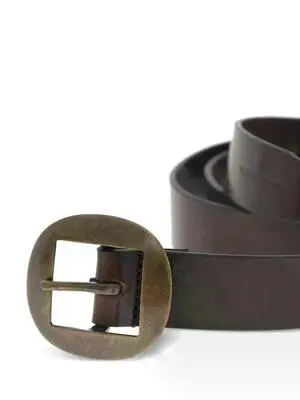 Dsquared2 Leather Belt With Buckle