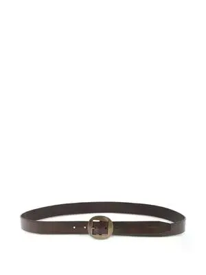 Dsquared2 Leather Belt With Buckle - Brown