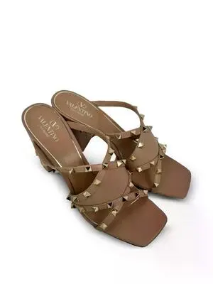 Valentino Garavani Rockstud Strappy Mules