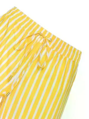 L'Agence Royce Striped Shorts