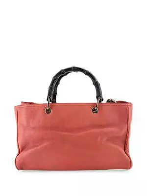 Gucci Bamboo Shopper Leather Medium Tote Bag