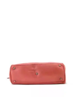 Gucci Bamboo Shopper Leather Medium Tote Bag - Pink