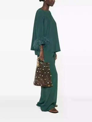 GIANLUCA CAPANNOLO Claudia Elasticated Palazzo Pants