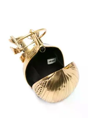 Cult Gaia Leaf-handle Pomegranate Mini Bag