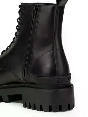 Balenciaga Strike Lace-up Ankle Boots