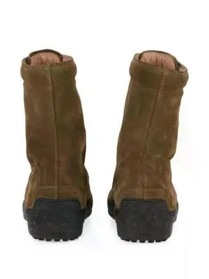 TOD'S Lace-up Suede Boots