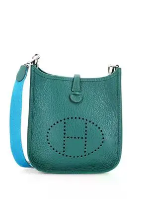 Hermès Evelyne Bag Gen Iii Clemence Tpm Crossbody Bag - Green