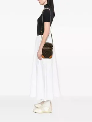 LOUIS VUITTON 2000 Monogram Amazone Crossbody Bag - Brown