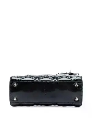 Dior Mini Patent Cannage Lady Satchel