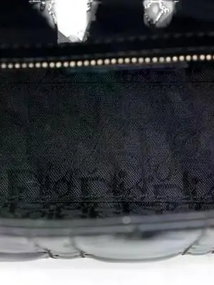 Dior Mini Patent Cannage Lady Satchel