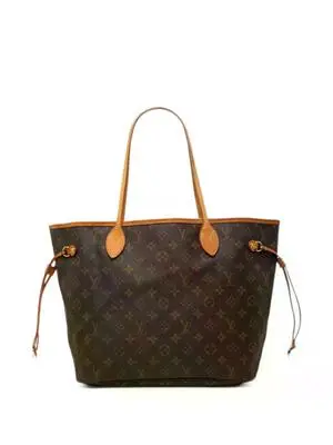LOUIS VUITTON 2009 Monogram Neverfull Mm Tote Bag