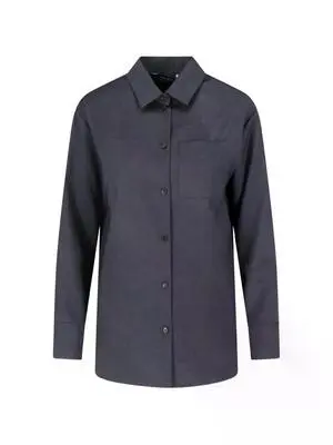 Max Mara Button-up Chest-pocket Shirt