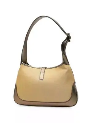 Gucci 20th Century Canvas Web Jackie Shoulder Bag