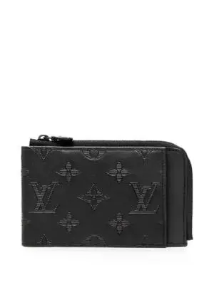 LOUIS VUITTON 2021-2022 Monogram Shadow Hybrid Wallet Small Wallets