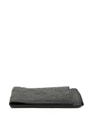 LOUIS VUITTON 2021-2022 Monogram Shadow Hybrid Wallet Small Wallets - Black