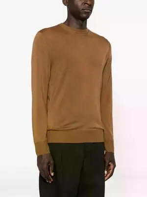 Canali Crew-neck Long-sleeve Sweater