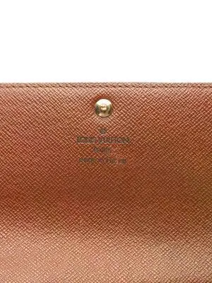 LOUIS VUITTON 2001 Stephen Sprouse Monogram Graffiti Porte Monnaie Credit Long Wallets