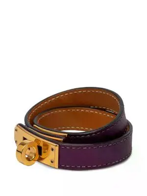 Hermès Kelly Double Tour Bracelet - Purple