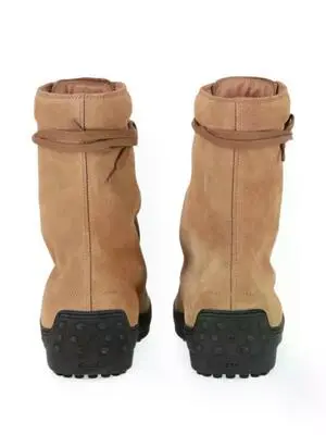 TOD'S Lace-up Suede Boots