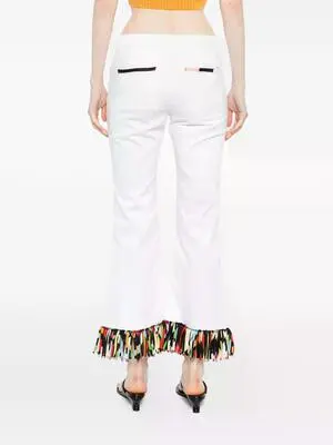 Emilio Pucci Fringed Jeans