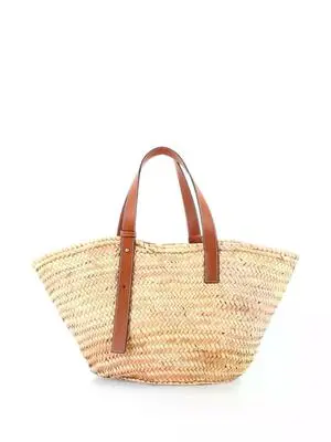 Loewe Basket Raffia Medium Tote Bag