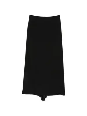 JIL SANDER Pleated Insert Maxi Skirt