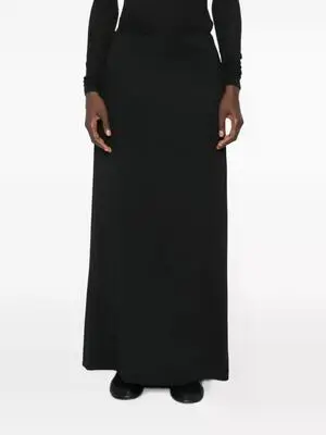 JIL SANDER Pleated Insert Maxi Skirt