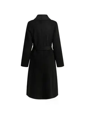IVY OAK Belted Shawl-collar Coat