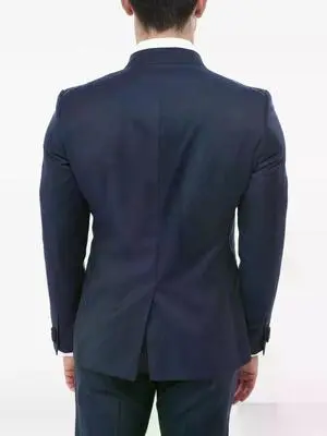 Corneliani Single-breasted Mandarin-collar Suit