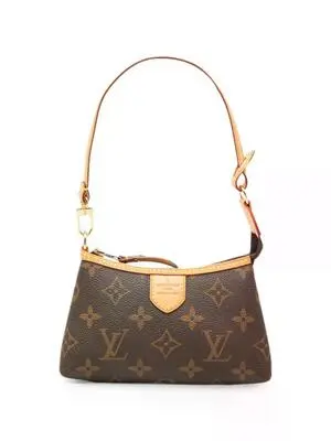 LOUIS VUITTON 2010 Monogram Mini Delightful Pochette Shoulder Bag - Brown