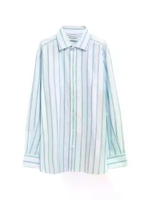 JW Anderson Striped Long-sleeve Shirt - White