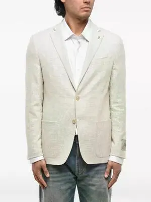 Corneliani Cc Collection Single-breasted Blazer - Neutrals