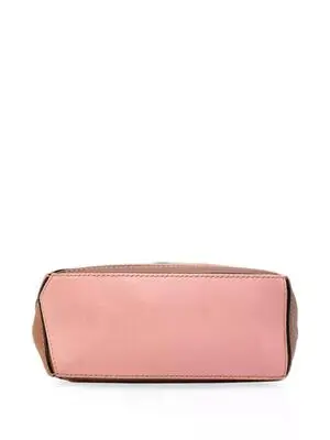Loewe Mini Tricolor Calfskin Puzzle Satchel