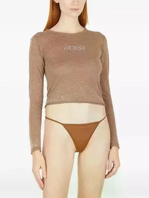 Guess Logo-plaque Thong