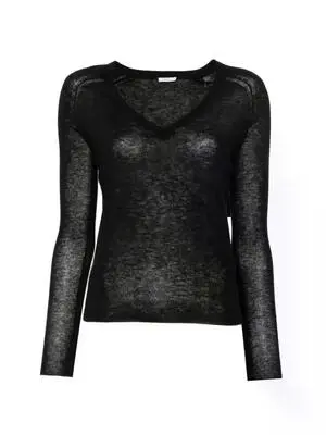 JOSEPH Cetus V-neck Long Sleeve Top