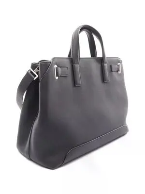 Dior Christian Dior Normandie Leather Tote Bag Black
