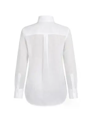 Eleventy Pleated-bib Wing-collar Shirt