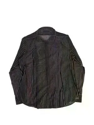 Corneliani Striped French-collar Shirt