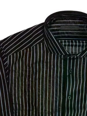 Corneliani Striped French-collar Shirt
