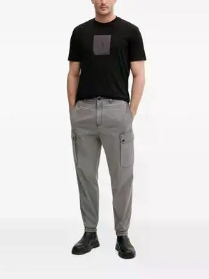 Armani Exchange Ripstop Texture Cuffed Cargo Pants